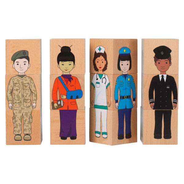 Our Community Wooden Blocks - Educational Advantage, Distributor for ...