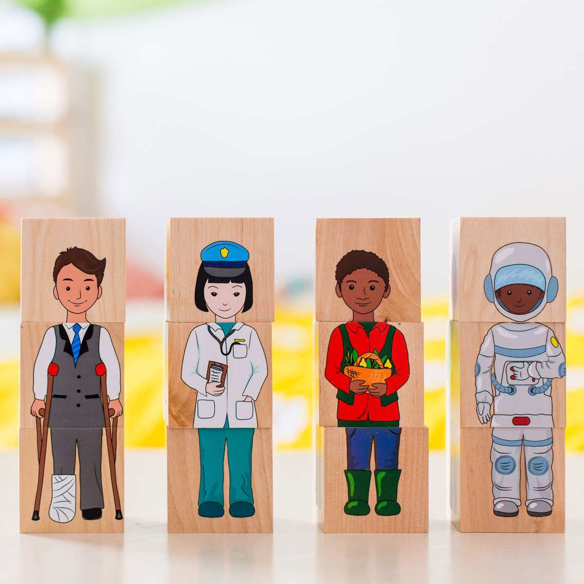 Our Community Wooden Blocks - Educational Advantage, Distributor for ...